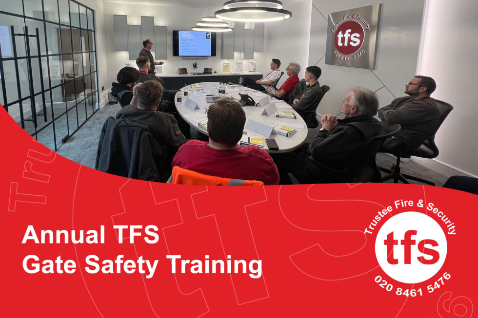 TFS Complete Annual Gate Safety Training | Trustee Fire And Security