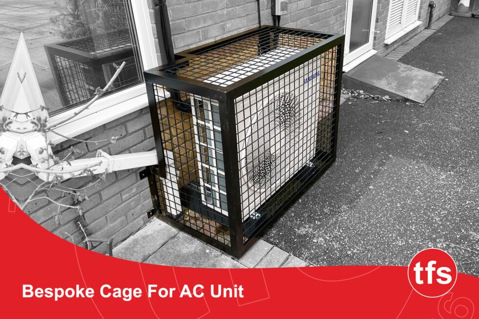 Bespoke AC Unit Cage : Design & Fabrication | Trustee Fire And Security